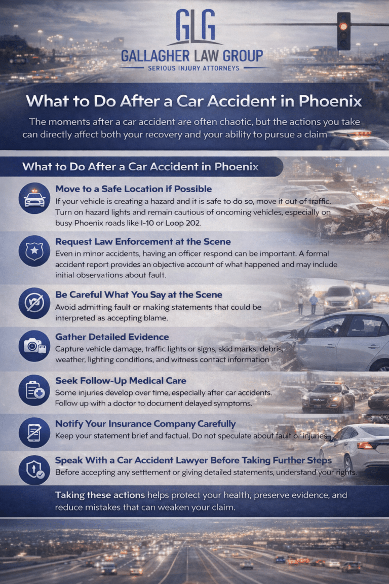 Phoenix Car Accident Lawyer | GLG Personal Injury Lawyers